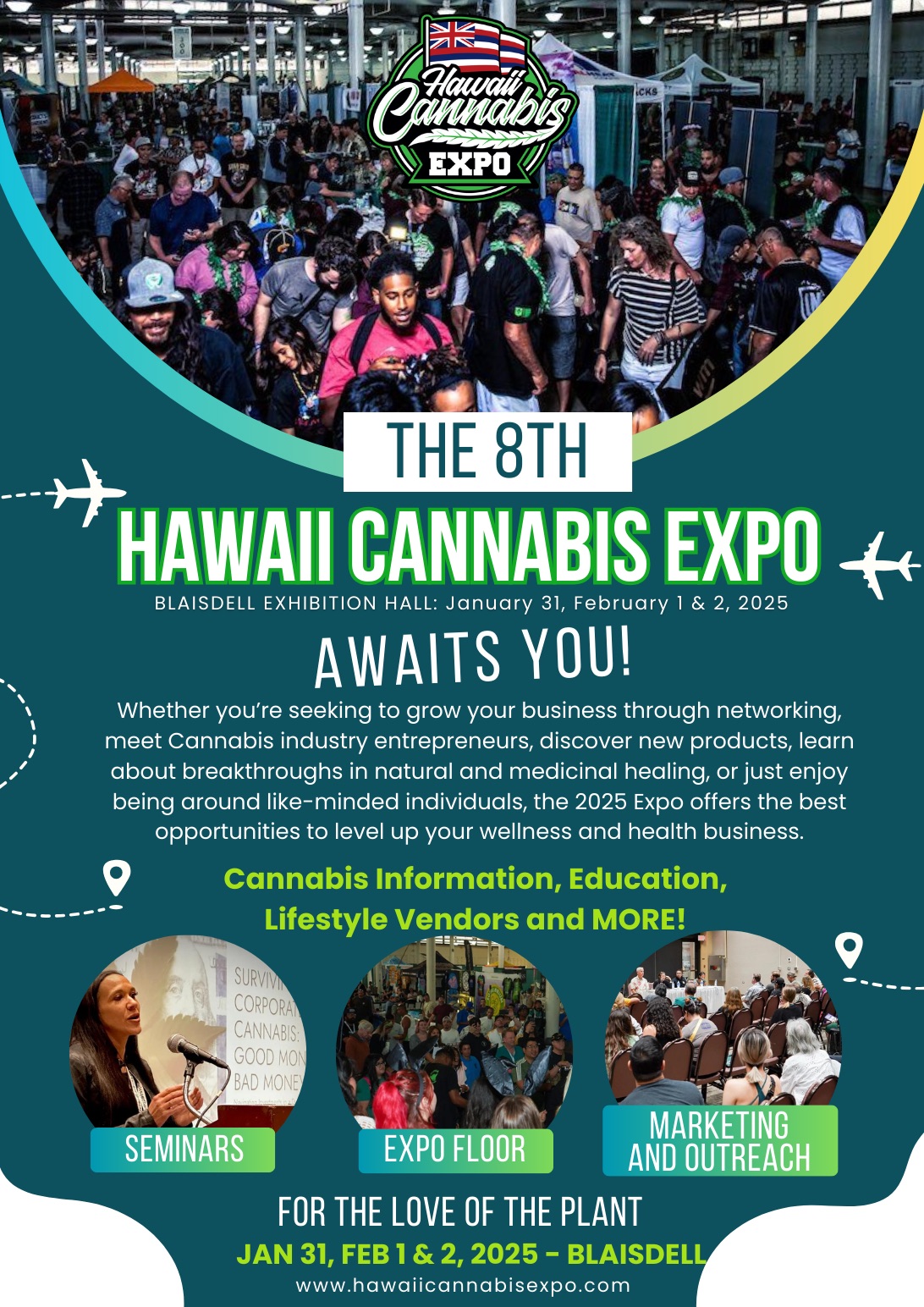 Hawaii Cannabis Expo Mahalo Post 2025 | HAWAII CANNABIS EXPO