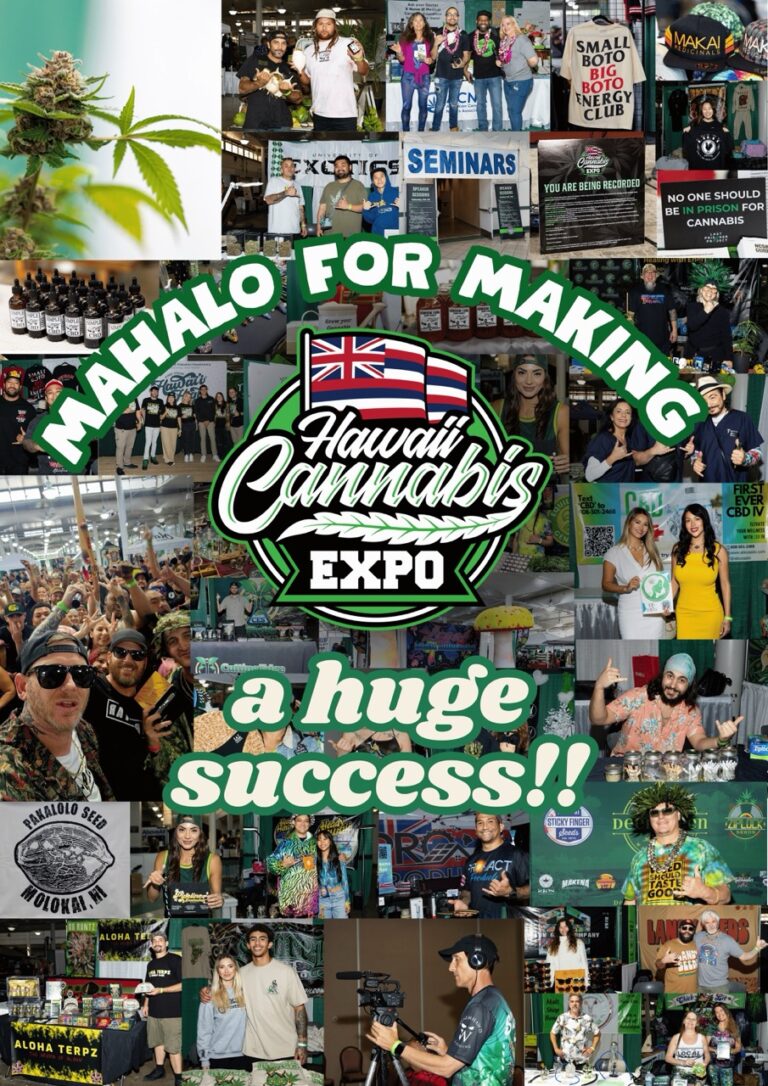 Hawaii Cannabis Expo Mahalo Post 2025 | HAWAII CANNABIS EXPO